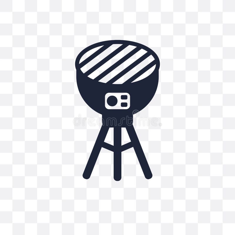 BBQ Grill Transparent Icon. BBQ Grill Symbol Design from Electronic ...