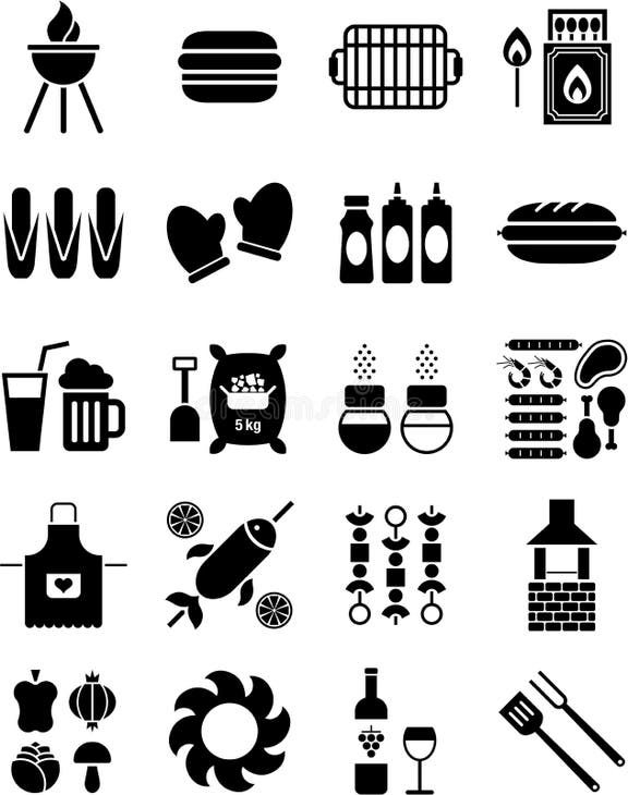 Pictogram Bbq Stock Illustrations – 5,027 Pictogram Bbq Stock ...