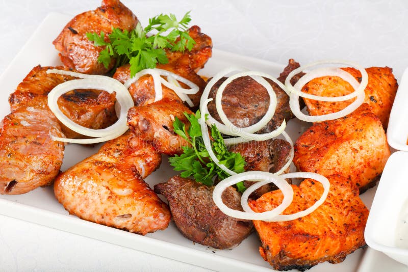 BBQ mix stock photo. Image of roast, beef, food, fresh - 111873378