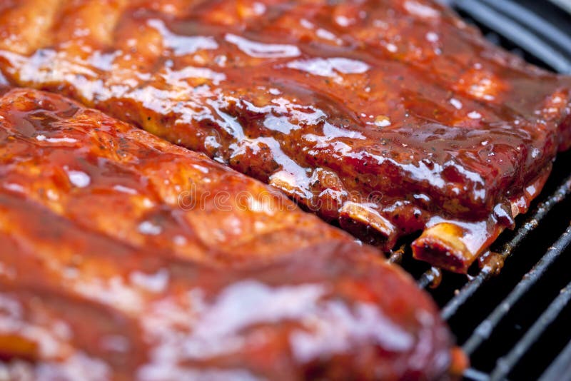 BBQ Ribben stock afbeelding. Image of land, baby, picknick - 34125147