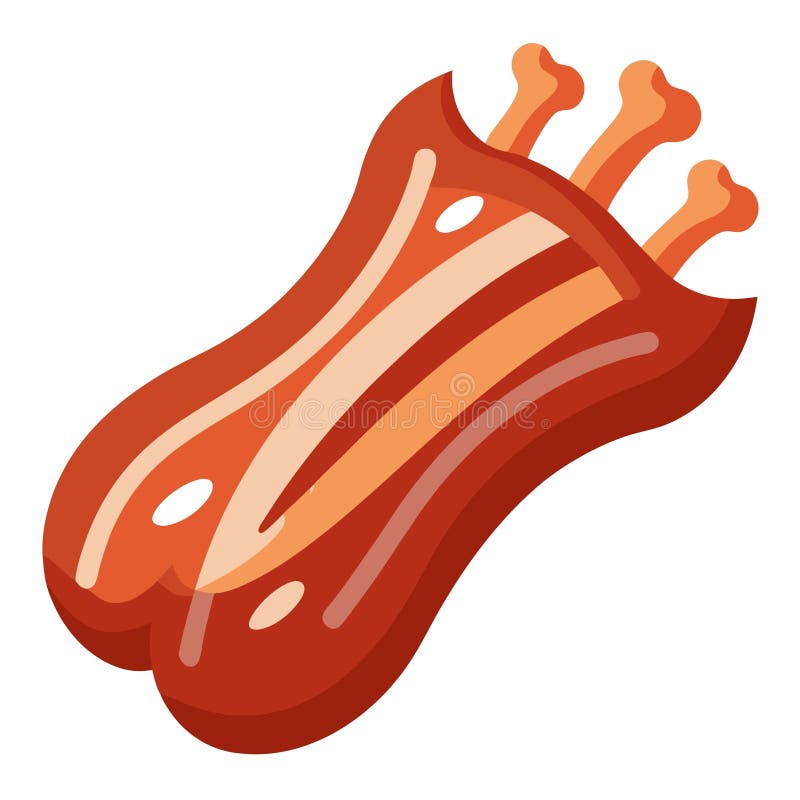 BBQ Ribs, Bone Grilled Pork Ribs Transparent Background Png Stock ...