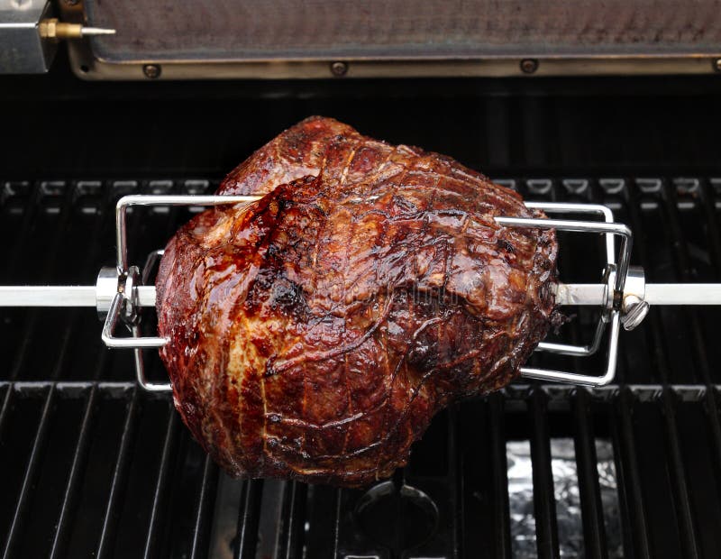 BBQ Roast stock image. Image of food, outdoors, detail - 8847483