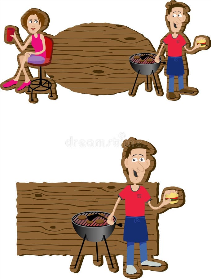 BBQ Signs stock vector. Illustration of sign, grill, cooking - 15368240