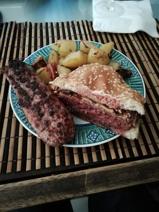 Bbq in spring time stock photo. Image of food, dessert - 209151586