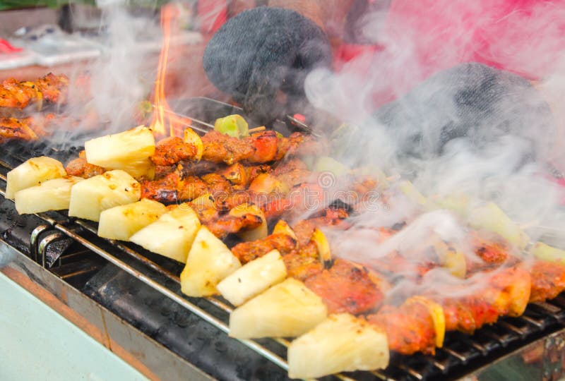 Bbq stick stock image. Image of healthy, outside, barbecuing - 26823279