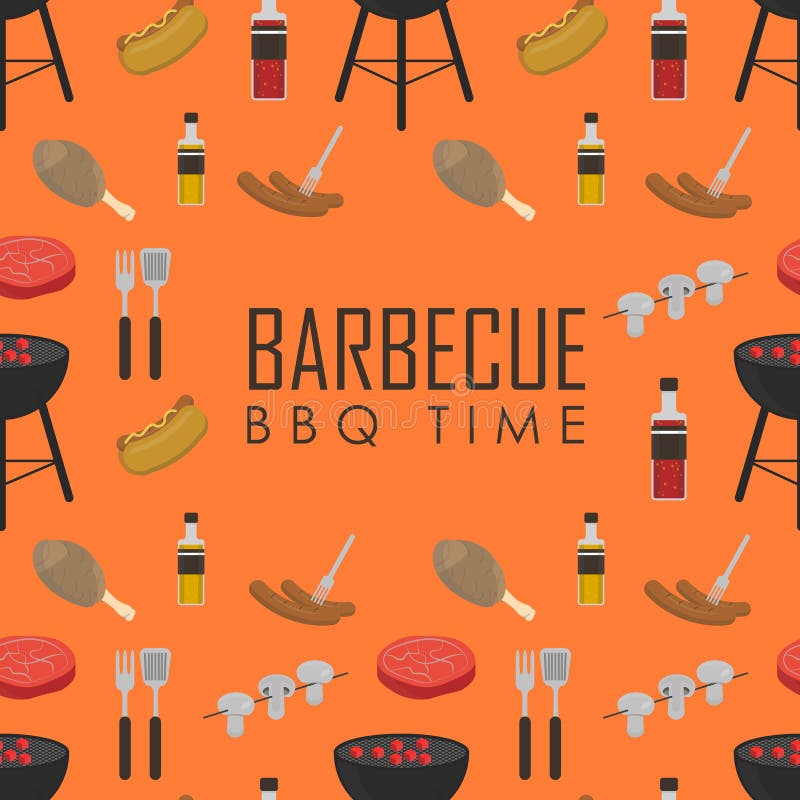 Bbq Pattern Stock Illustrations – 7,393 Bbq Pattern Stock Illustrations ...