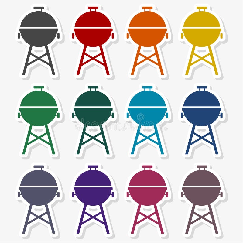 Cook Out Grill Stock Illustrations – 144 Cook Out Grill Stock ...
