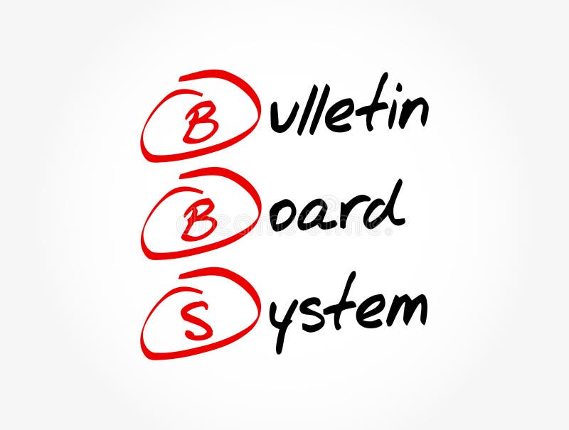 Bulletin Board System Stock Illustrations – 31 Bulletin Board System Stock Illustrations ...