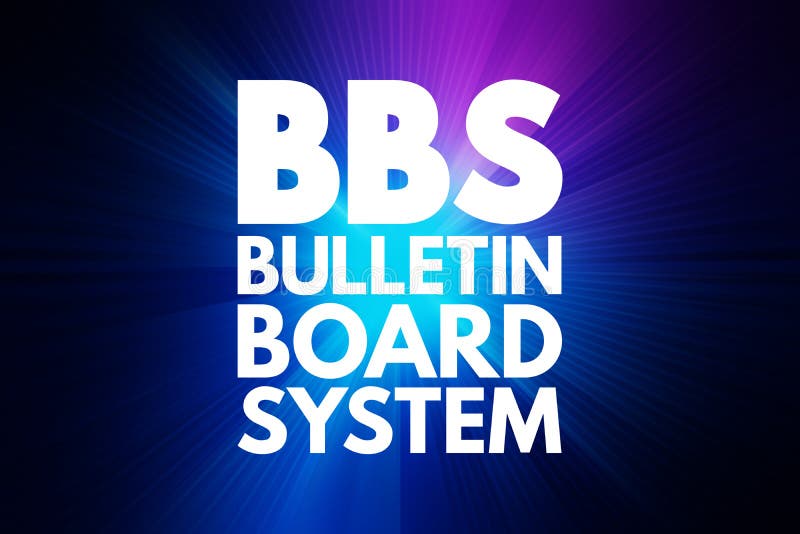 BBS - Bulletin Board System Acronym Stock Illustration - Illustration ... BBS - Bulletin Board System Acronym Stock Illustration - Illustration ...