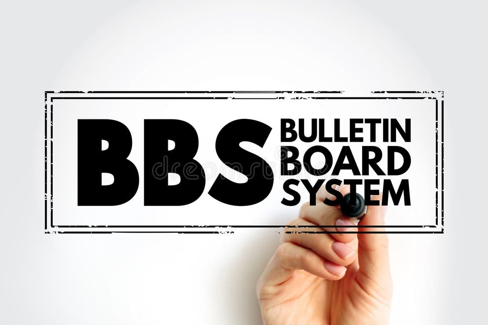 BBS - Bulletin Board System is a Computer Server Running Software that ...