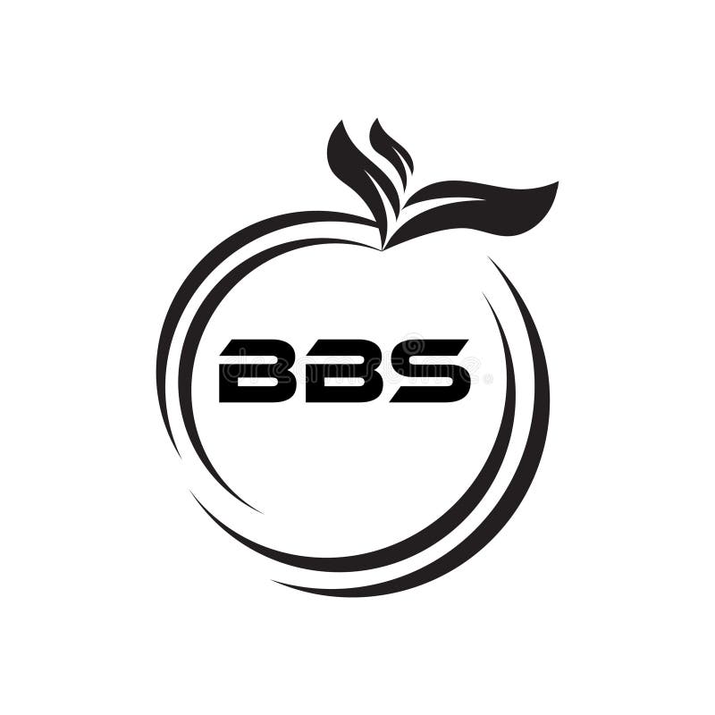 BBS Letter Logo Design. BBS Simple and Modern Monogram Logo Stock ...