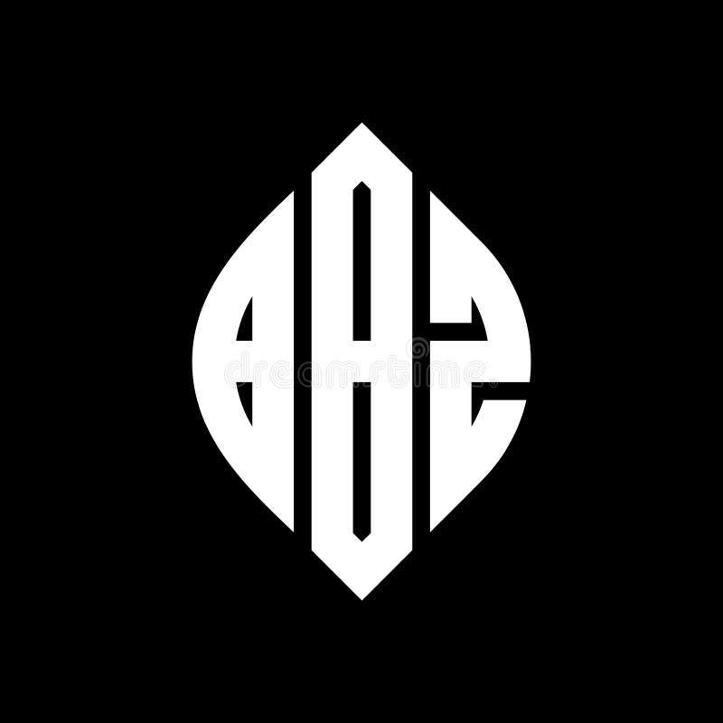 BBZ Circle Letter Logo Design with Circle and Ellipse Shape. BBZ ...