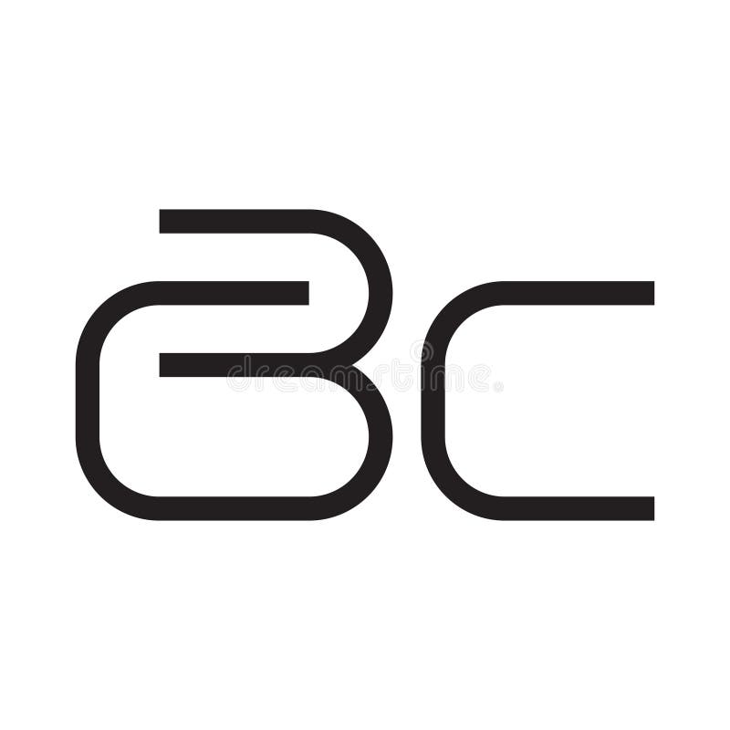 Bc Initial Letter Vector Logo Icon Stock Vector - Illustration of ...