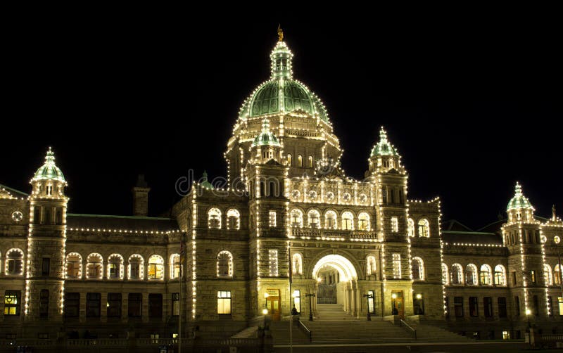 Victoria, BC, Canada Parliament Building Vertical Stock Image - Image ...