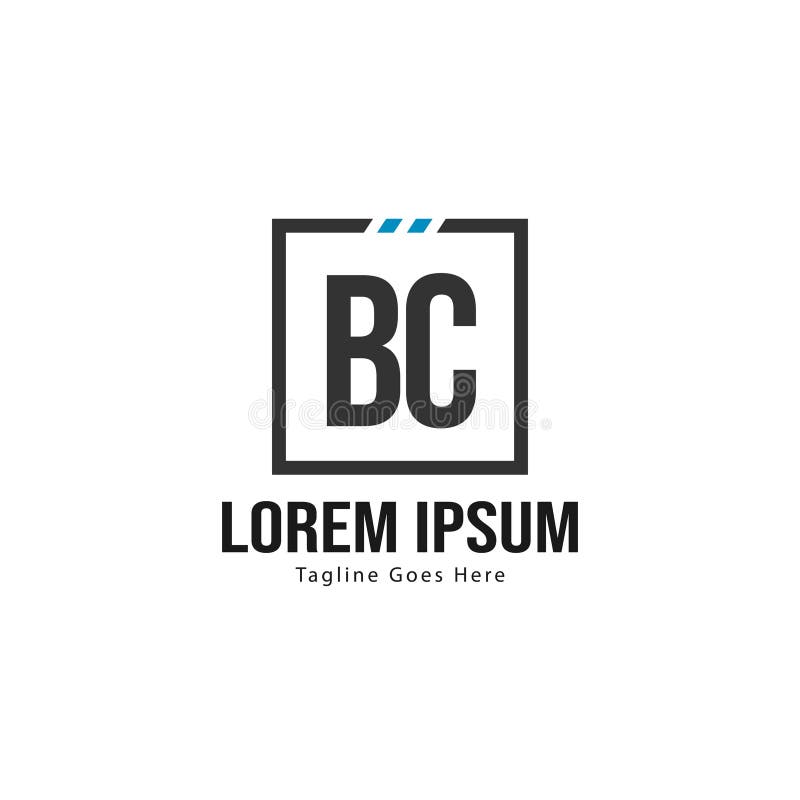 BC Letter Logo Design. Creative Modern BC Letters Icon Illustration ...