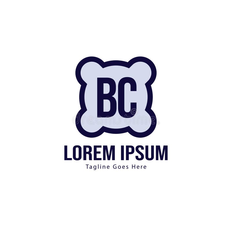 BC Letter Logo Design. Creative Modern BC Letters Icon Illustration ...