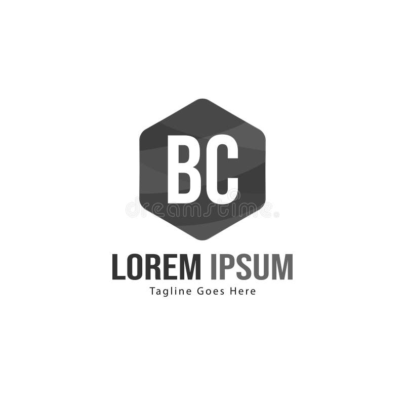 BC Letter Logo Design. Creative Modern BC Letters Icon Illustration ...