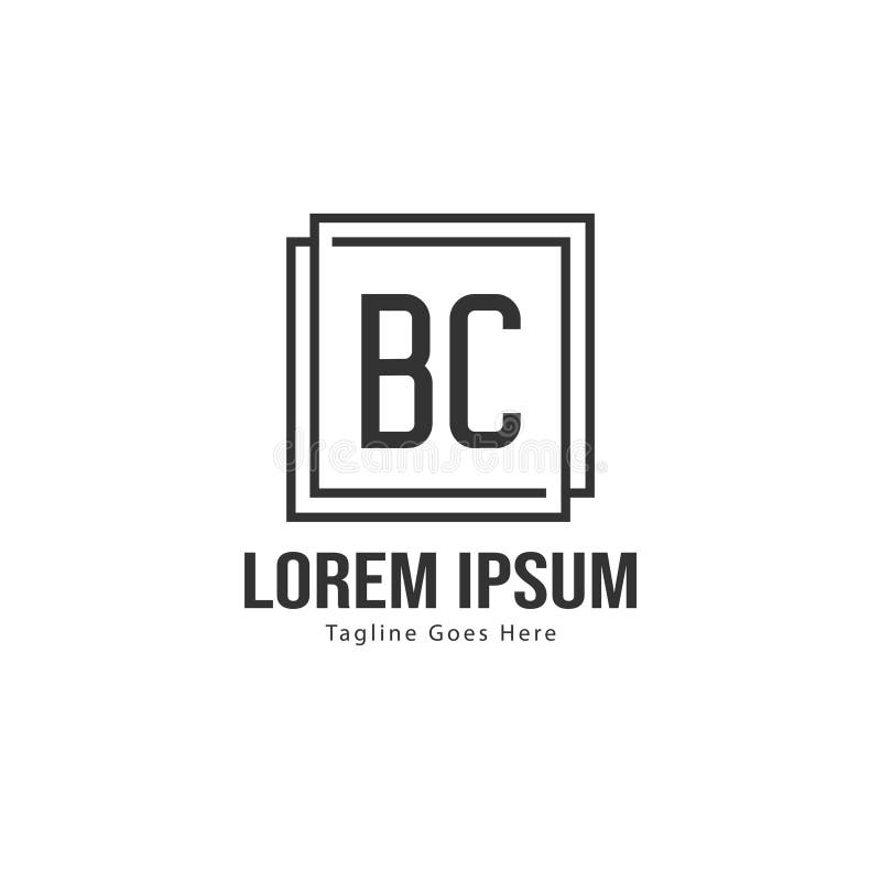 BC Letter Logo Design. Creative Modern BC Letters Icon Illustration ...
