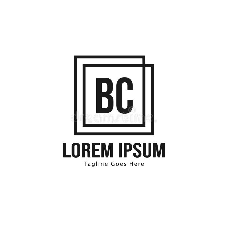BC Letter Logo Design. Creative Modern BC Letters Icon Illustration ...