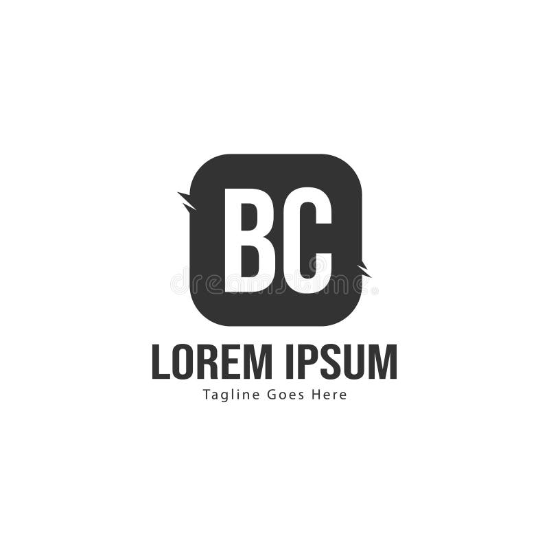 BC Letter Logo Design. Creative Modern BC Letters Icon Illustration ...