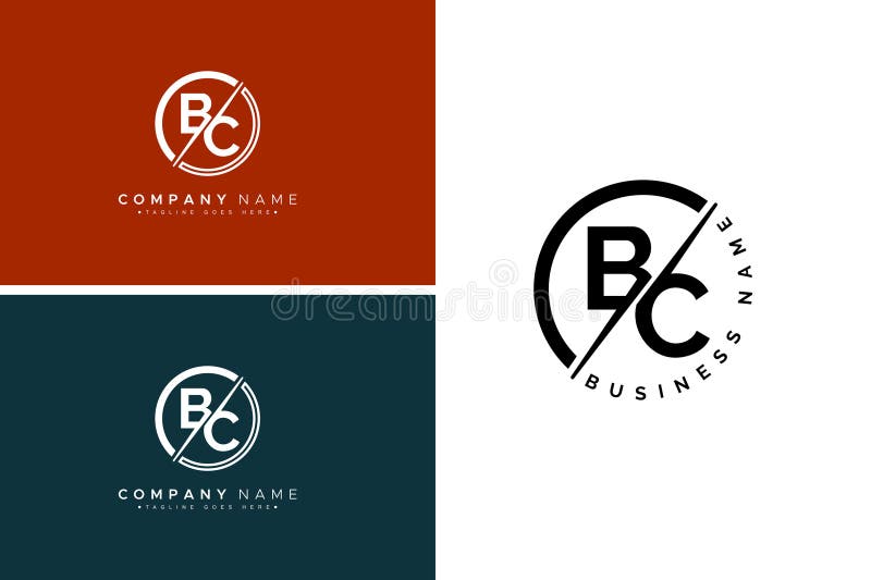 BC Minimal Vector Logo - Simple Business Logo for Monogram B and C ...