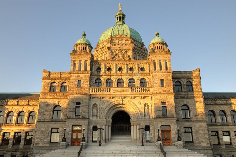 Bc parliament building stock photo. Image of building - 12079588