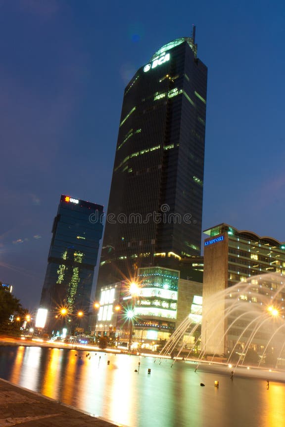 BCA Building editorial photo. Image of finance, fountain - 18423906