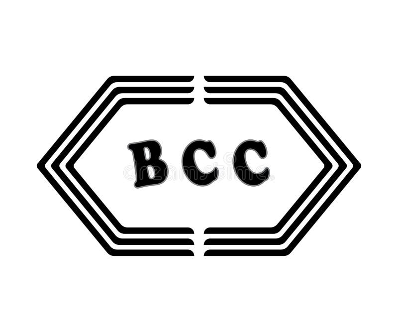 BCC Letter Logo Design. BCC Simple and Modern Monogram Logo Stock ...