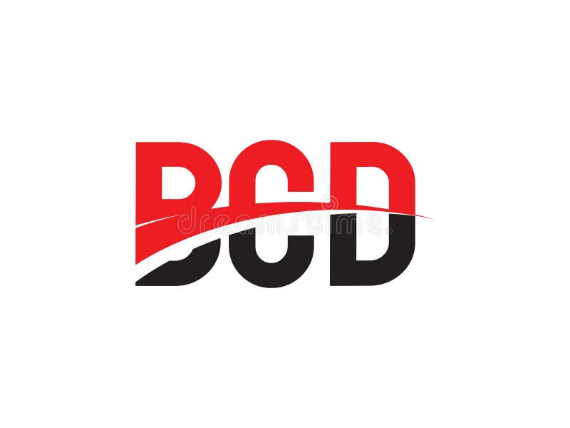 BCD Letter Initial Logo Design Vector Illustration Stock Vector ...