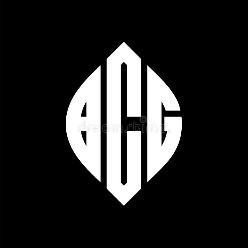 BCG Circle Letter Logo Design with Circle and Ellipse Shape. BCG ...