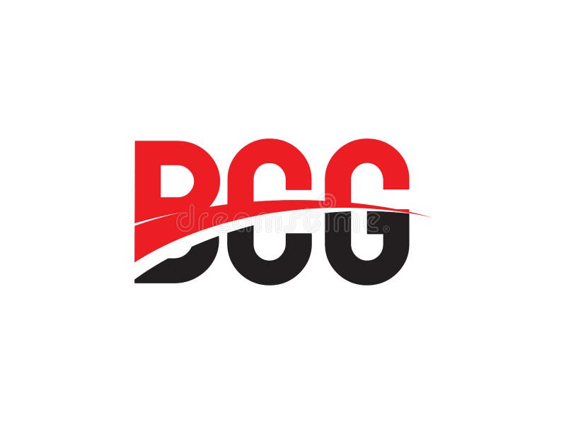 BCG Letter Initial Logo Design Vector Illustration Stock Vector ...