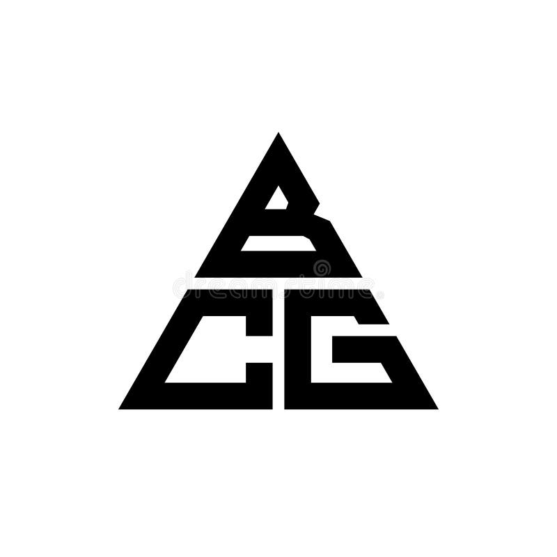 BCG Triangle Letter Logo Design with Triangle Shape. BCG Triangle Logo ...