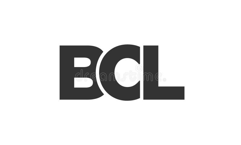 BCL Logo Design Template with Strong and Modern Bold Text. Initial ...