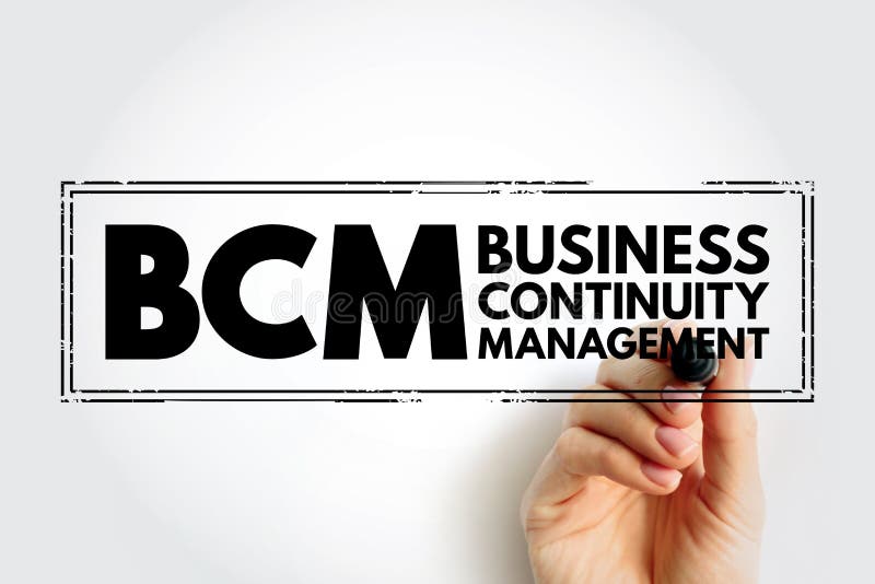 BCM Business Continuity Management - Framework for Identifying an ... BCM Business Continuity Management - Framework for Identifying an ...