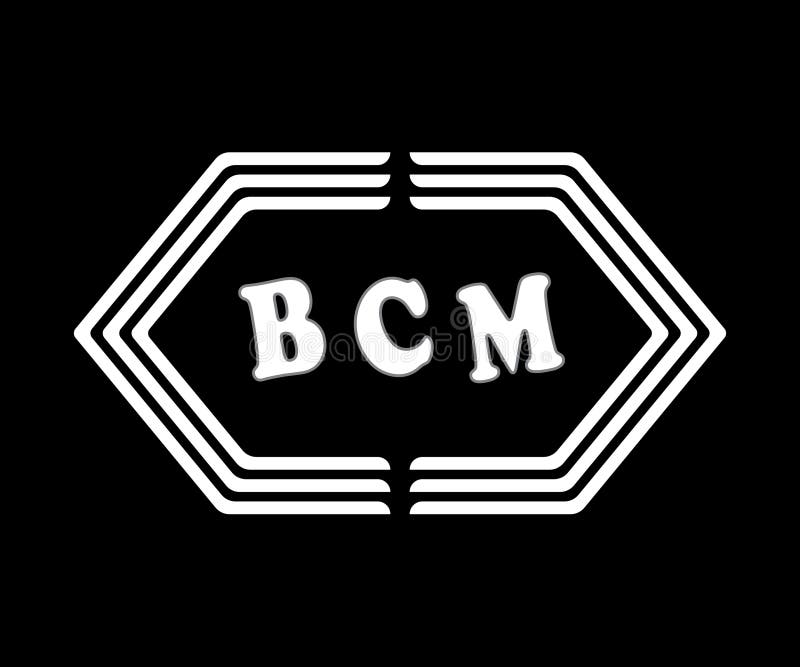 BCM Letter Logo Design. BCM Simple and Modern Monogram Logo Stock ...