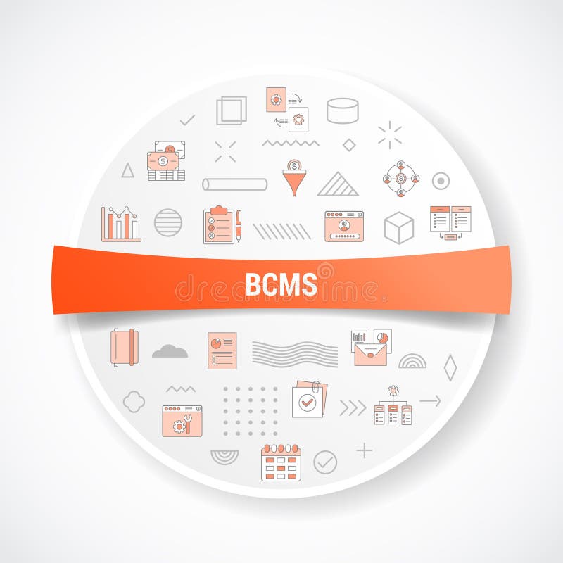 Bcms Business Continuity Management System Concept with Big Words and ...