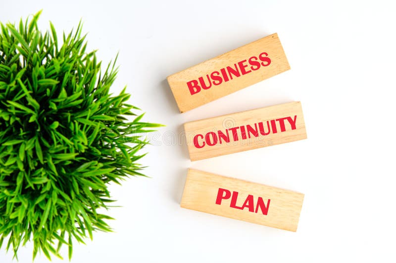 BCP Business Continuity Plan WRITTEN a Phrase Made of Wooden Blocks on ...