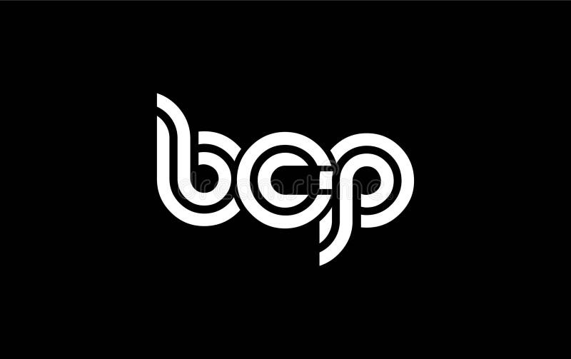 BCP Creative Unique Modern Letter Logo Design Stock Vector ...
