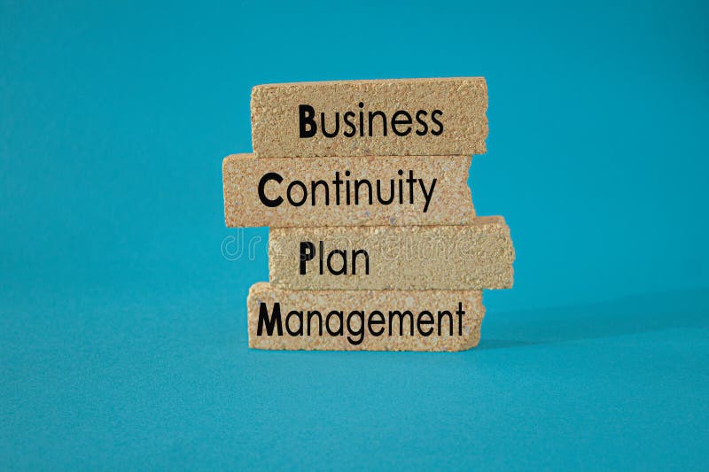 BCPM Symbol. Concept Words BCPM Business Continuity Plan Management on ...