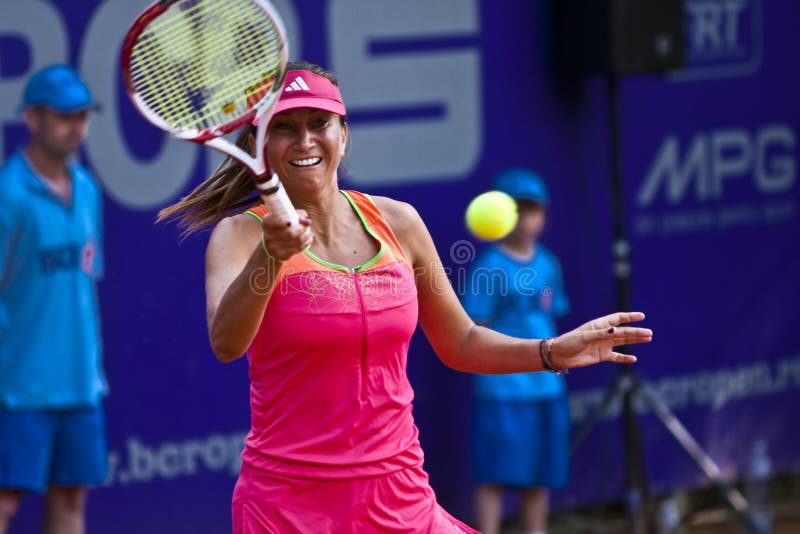 BCR Ladies Open Exhibition Match Editorial Stock Photo - Image of ...