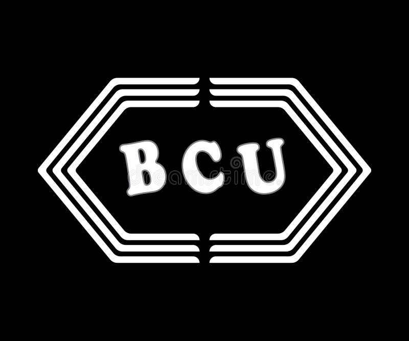 BCU Letter Logo Design. BCU Simple and Modern Monogram Logo Stock ...