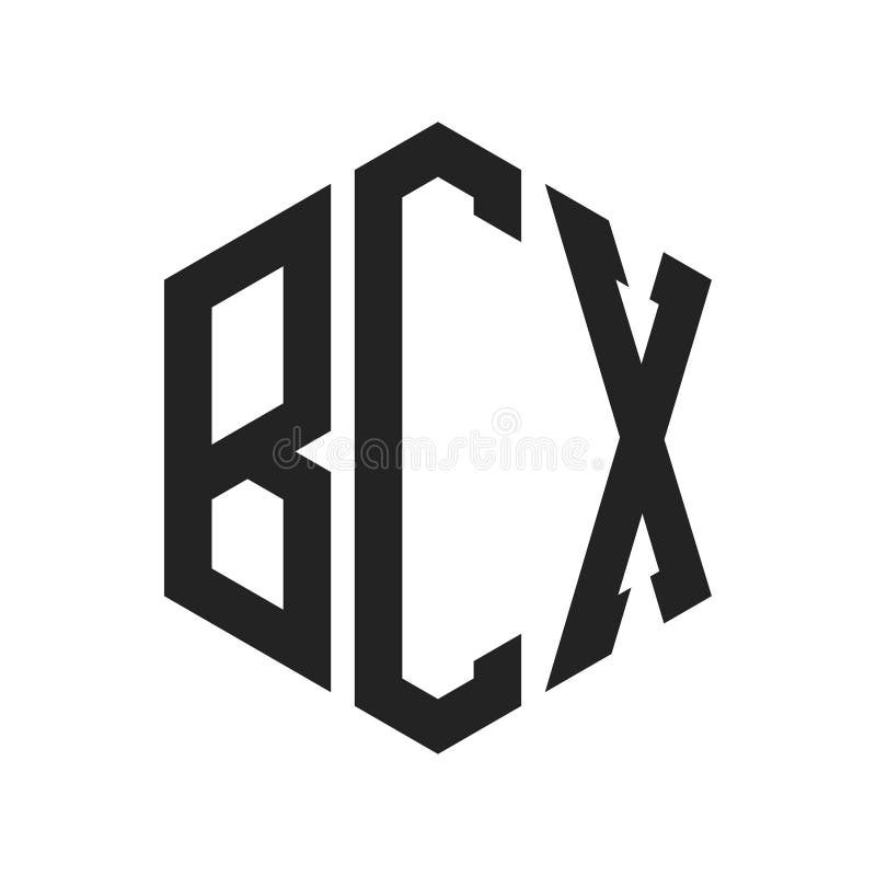 BCX Logo Design. Initial Letter BCX Monogram Logo Using Hexagon Shape ...