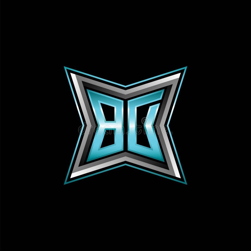 BD Logo Monogram Geometric Modern Design Stock Vector - Illustration of ...