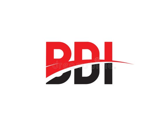 BDI Letter Initial Logo Design Vector Illustration Stock Vector ...