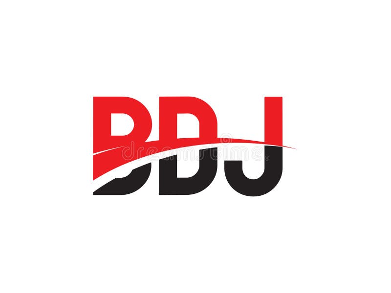 BDJ Letter Initial Logo Design Vector Illustration Stock Vector ...