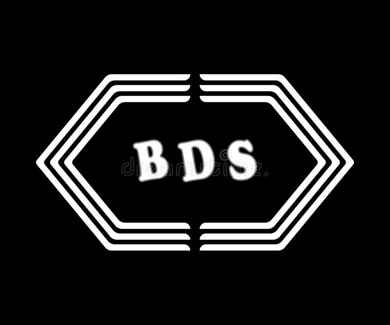 BDS Letter Logo Design. BDS Simple and Modern Monogram Logo Stock ...