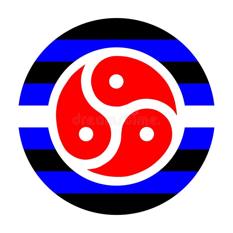 BDSM Fetish Flag Pride Vector Illustration. Stock Vector - Illustration ...