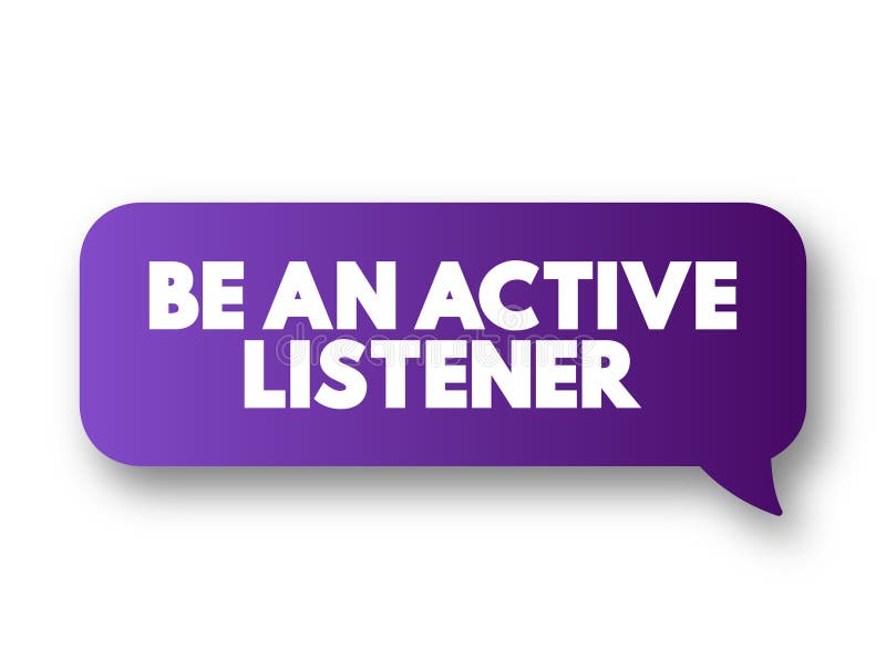 Active Listener Stock Illustrations – 120 Active Listener Stock ...