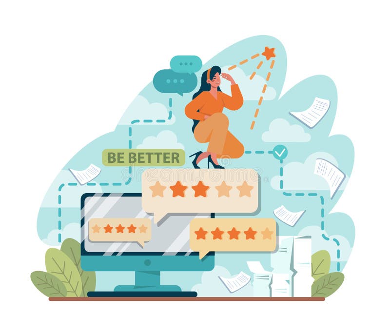 Be Better Concept. Idea of Business or Project Success, Personal Stock ...