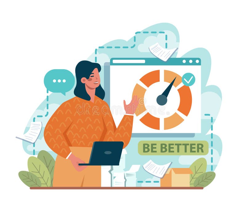 Be Better Concept. Idea of Business or Project Success, Personal Stock ...